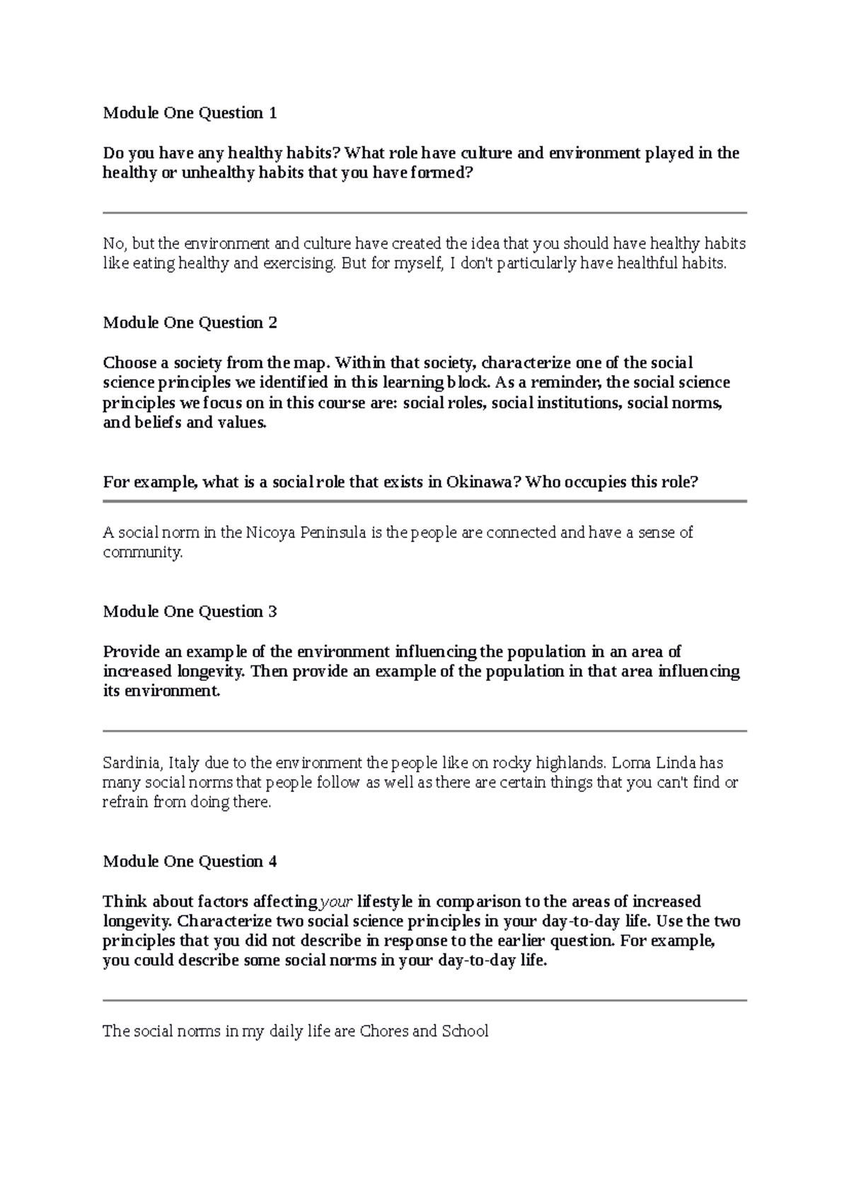 Devan Shepard SCS 200 Applied Social Sciences - Module One Question 1 ...