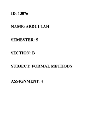 ITC major assingment - HEllo - Name : Aizaz ur Rahman ID : 11946 Major ...