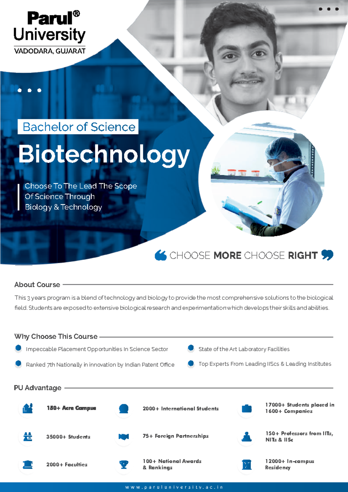Bsc Biotechnology - Choose To The Lead The Scope Of Science Through ...
