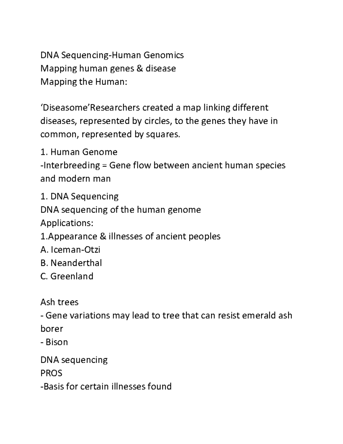 Document 37 (34) (31) - biology lecture notes - DNA Sequencing-Human ...