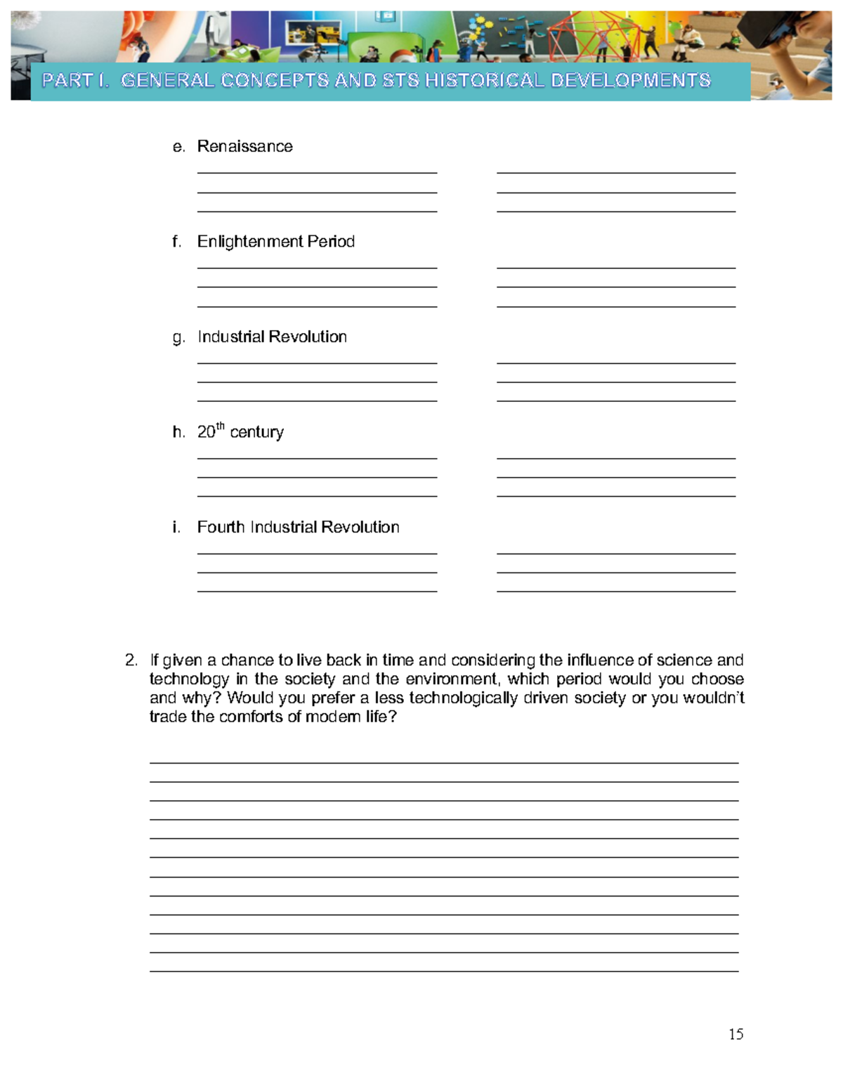 STS 4 - STS 4 notes - e. Renaissance