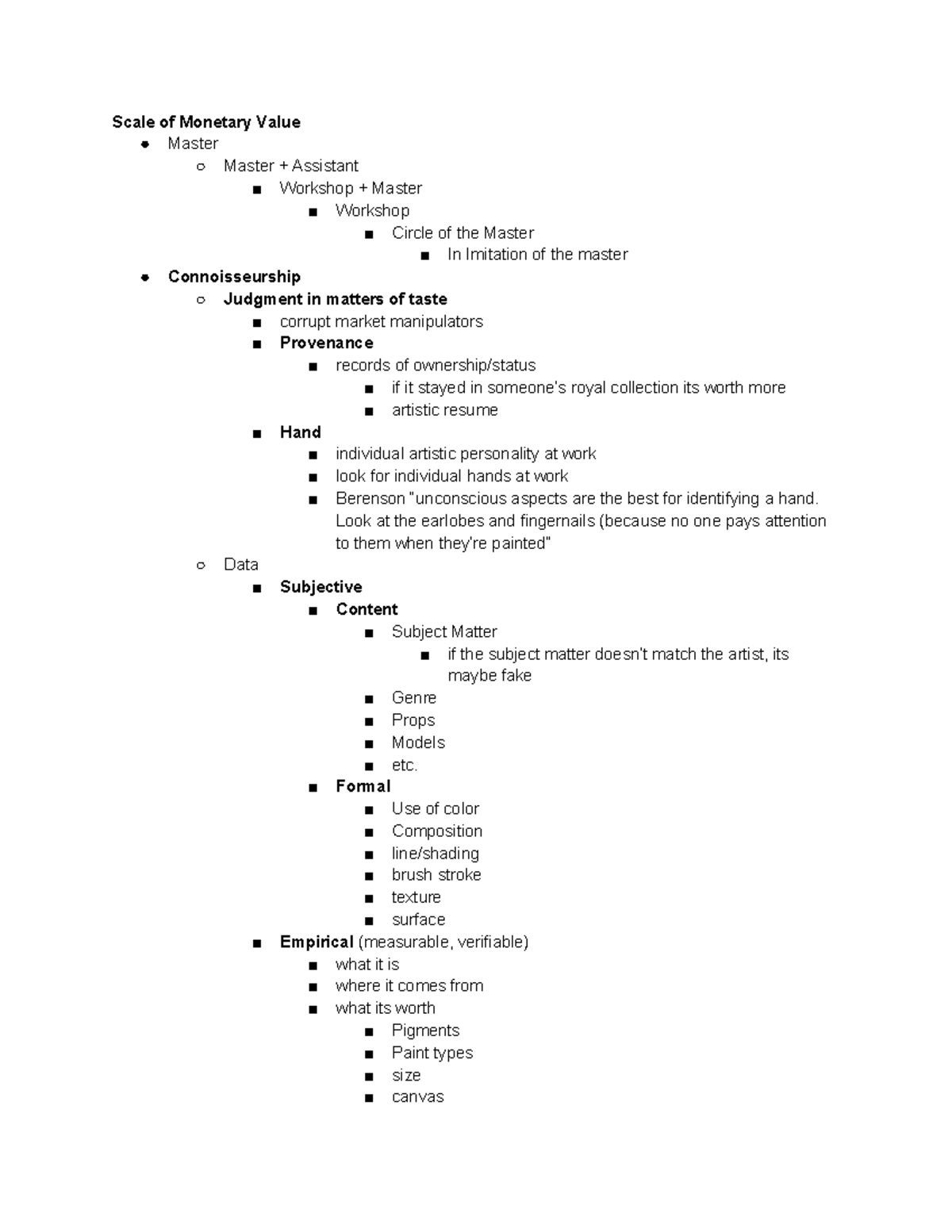 How To Evaluate Art Notes In Detail From Prof Verrot s Class Any Material Including Analysis how-to-evaluate-art-notes-in-detail-from-prof-verrot-s-class-any-material-including-analysis