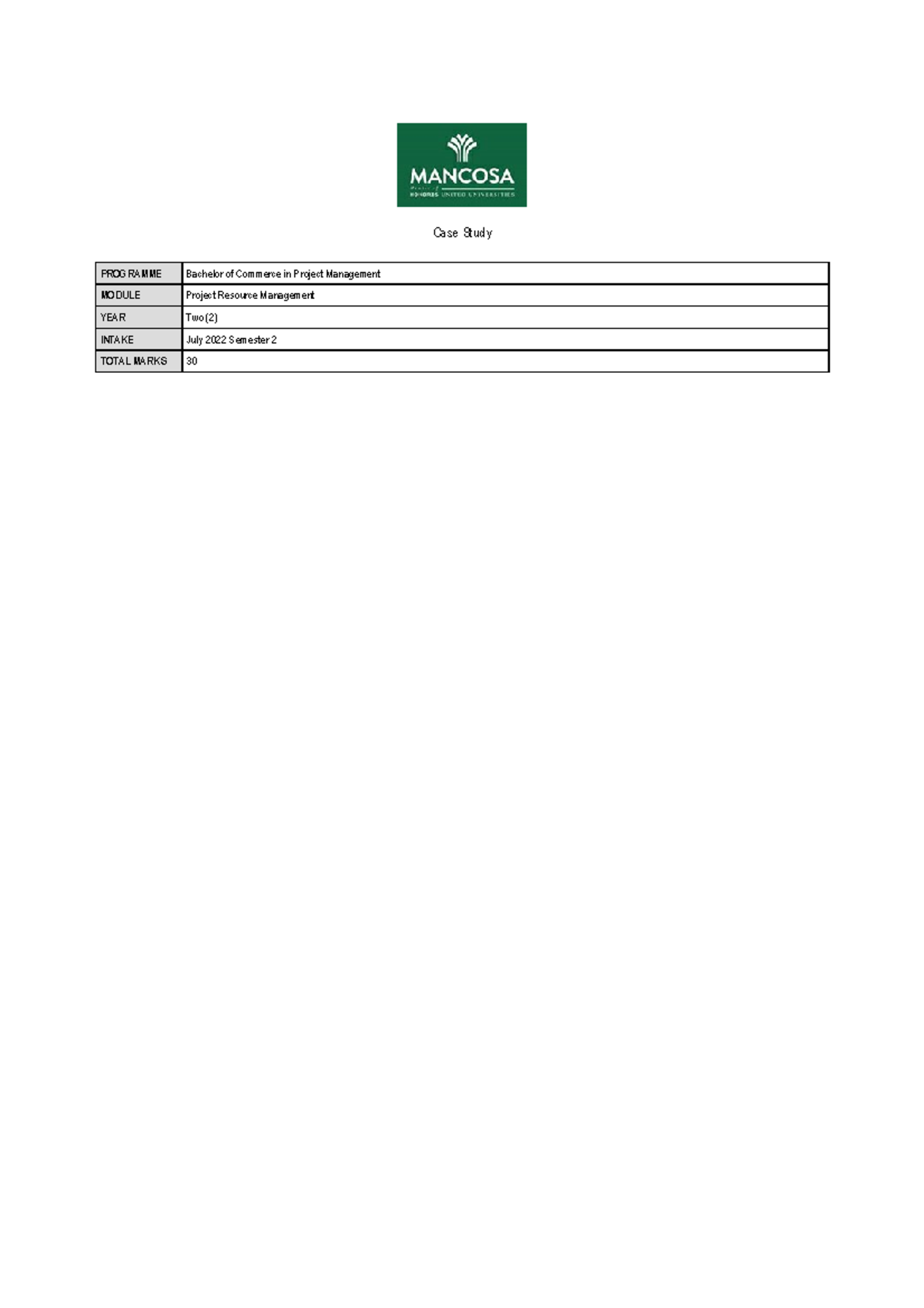 Cstudy Jul22 BPRM PRM6 Final 20230110121008 - Case Study PROGRAMME ...