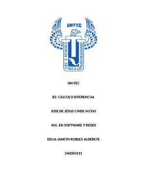Entregable 2 Delia Janeth Robles Alderete Calculo Diferencial - Calculo ...
