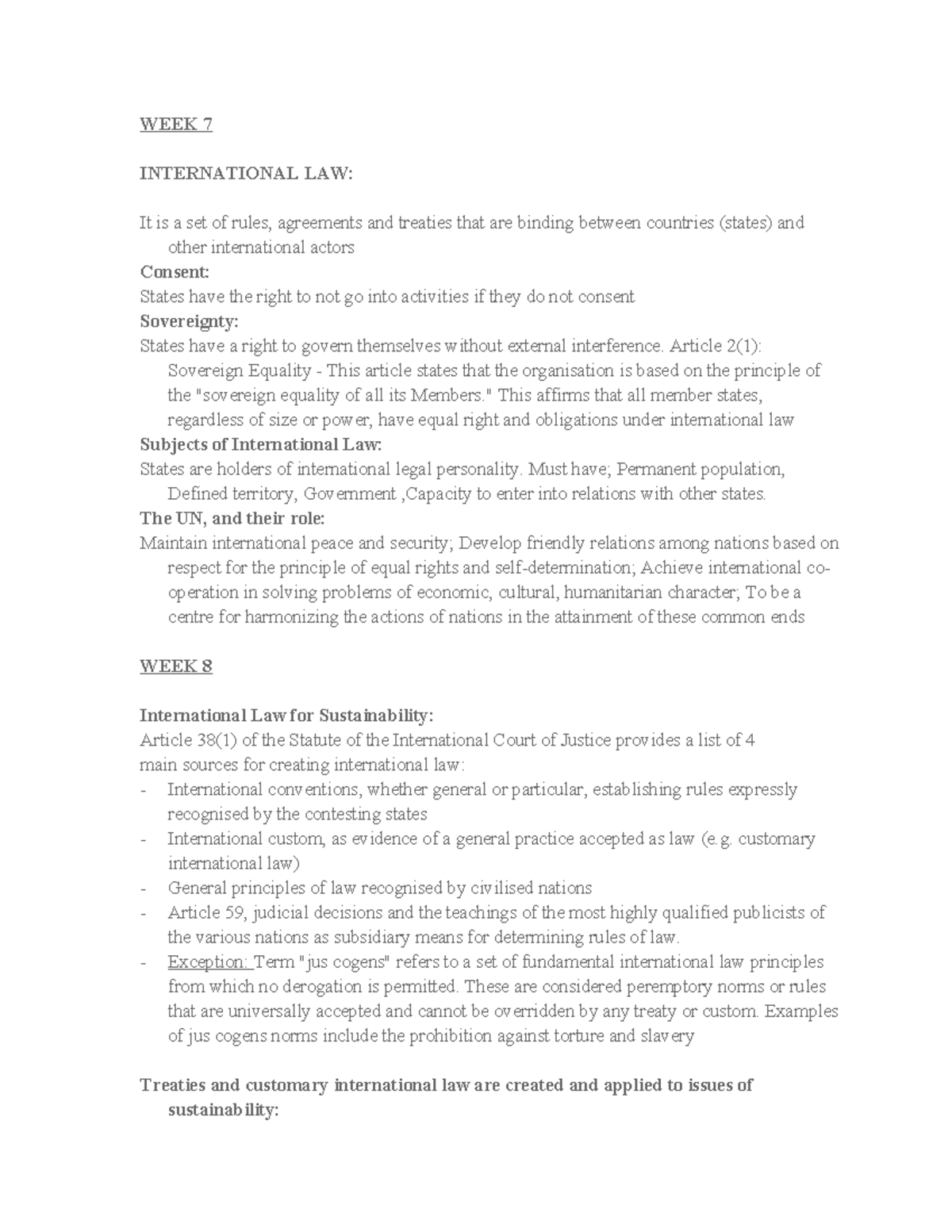 LLB108 Study Sheet - Just some notes I put together - WEEK 7 ...
