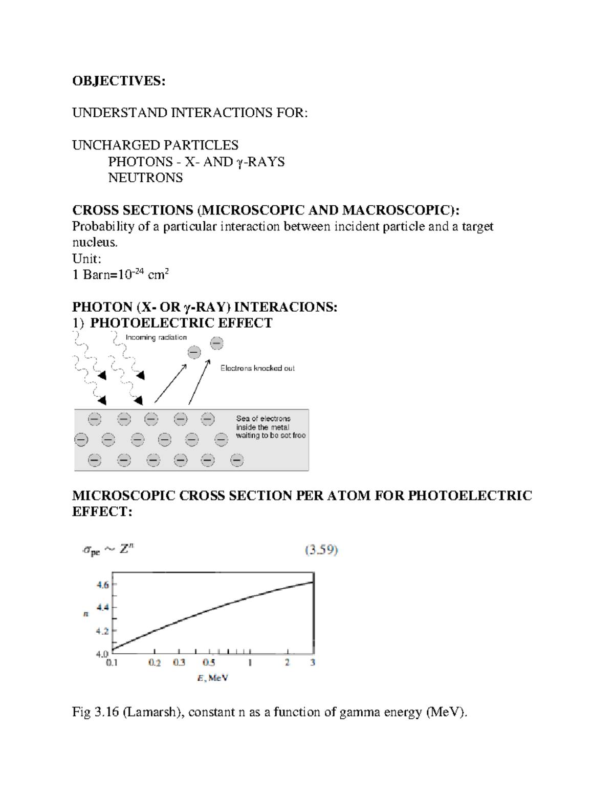 NE7303 Handout-6 UCP Interactions - OBJECTIVES: UNDERSTAND INTERACTIONS ...