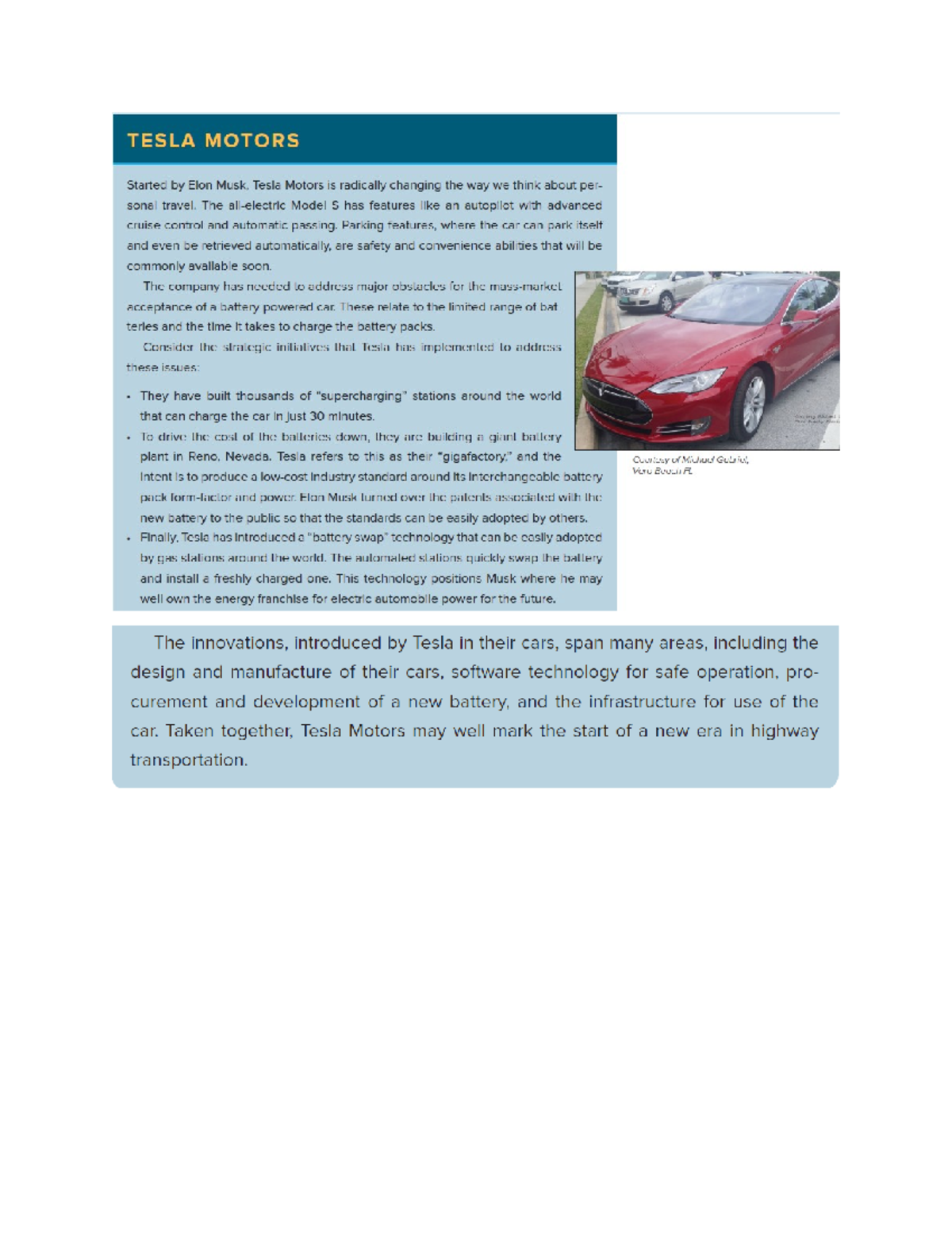 C2 Tesla case - case study - Quản trị Chuỗi Cung ứng - Studocu