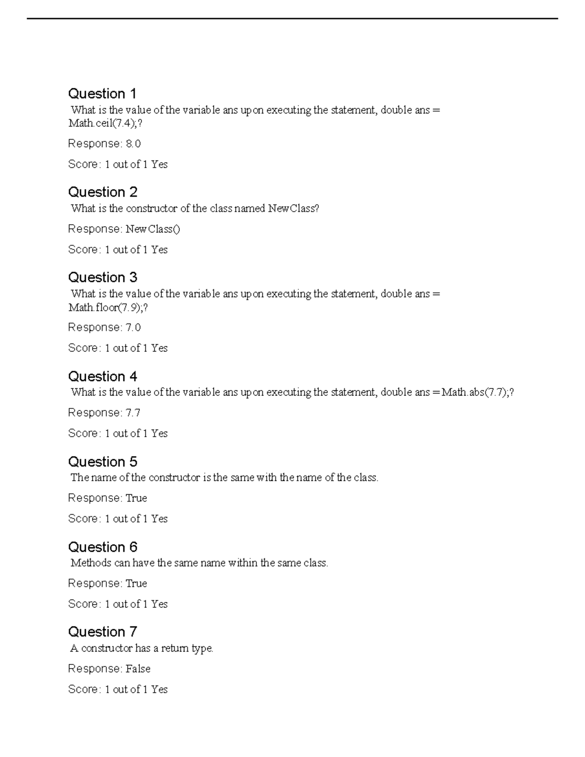03 e LMS Activity 1 ARG Computer Programming 2 - Question 1 What is the ...