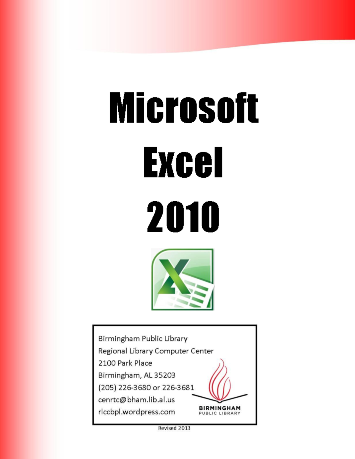 Ms-excel-2010 - i want to do self study. - Microsoft Excel Part I: Introduction to MS Excel 2010 ...