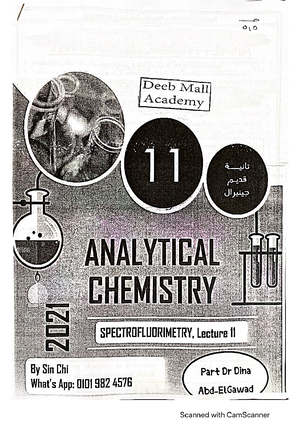Lab 4 - analytical chemistry - Studocu