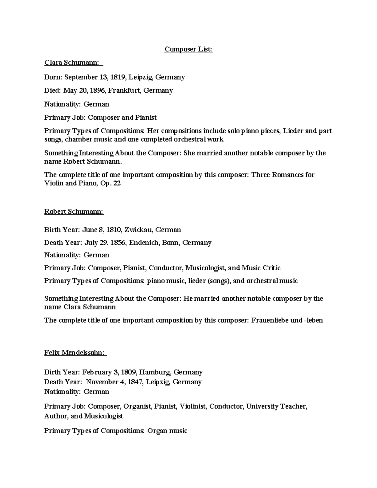 Music+Week+7 - University of the Cumberlands music appreciation ...