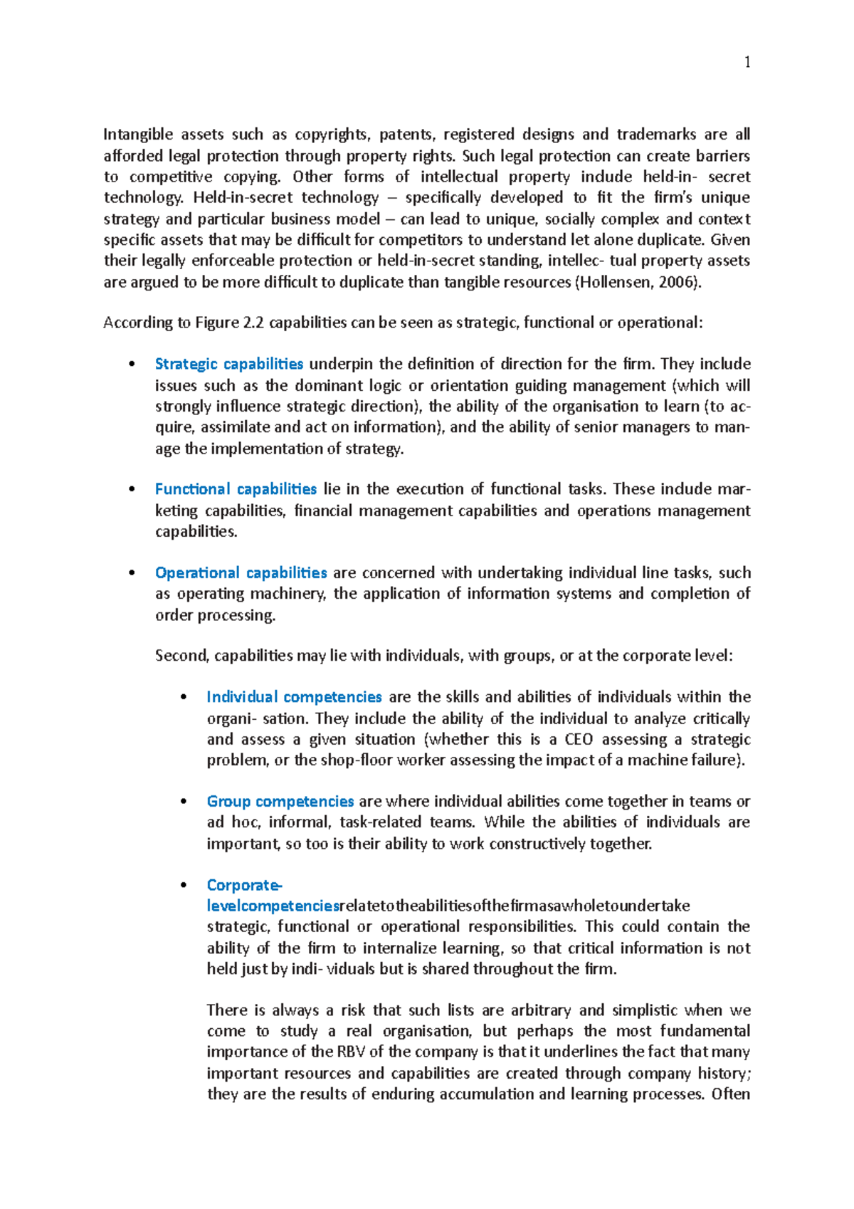 Notes-3 - RM L8-10 - Intangible assets such as copyrights, patents ...