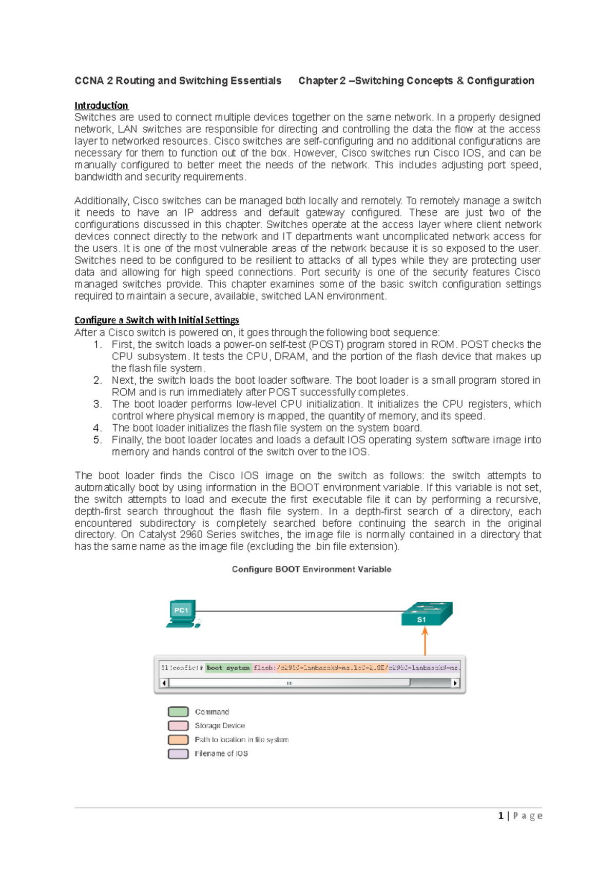 Ccna 2 Routing And Switching Essentials Chapter 2 In A Properly Designed Network Lan Switches