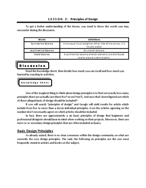 Modular Module - Performance Task - LET’S EVALUATE A. Analyze the ...