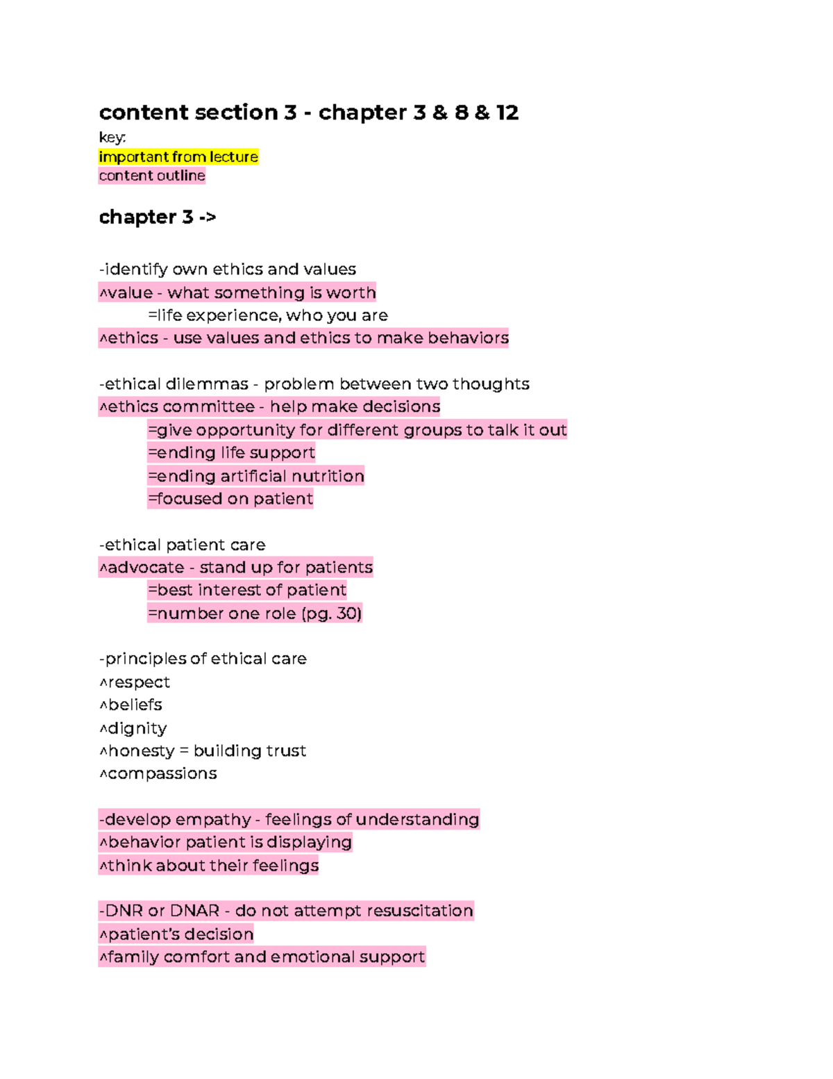 Content Section 3 Funds. Lecture - content section 3 - chapter 3 & 8 ...