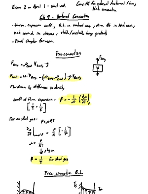 Exam 2 solutions - Problem 1 ME-3333 (Heat Transfer, Spring 2020) Exam ...