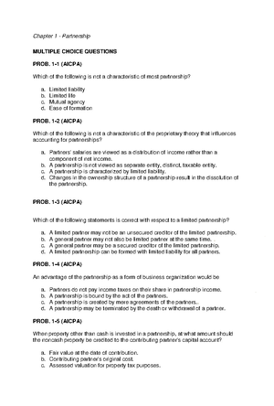 Reviewer Notes in Advanced Financial Accounting and Reporting - OLFU ...