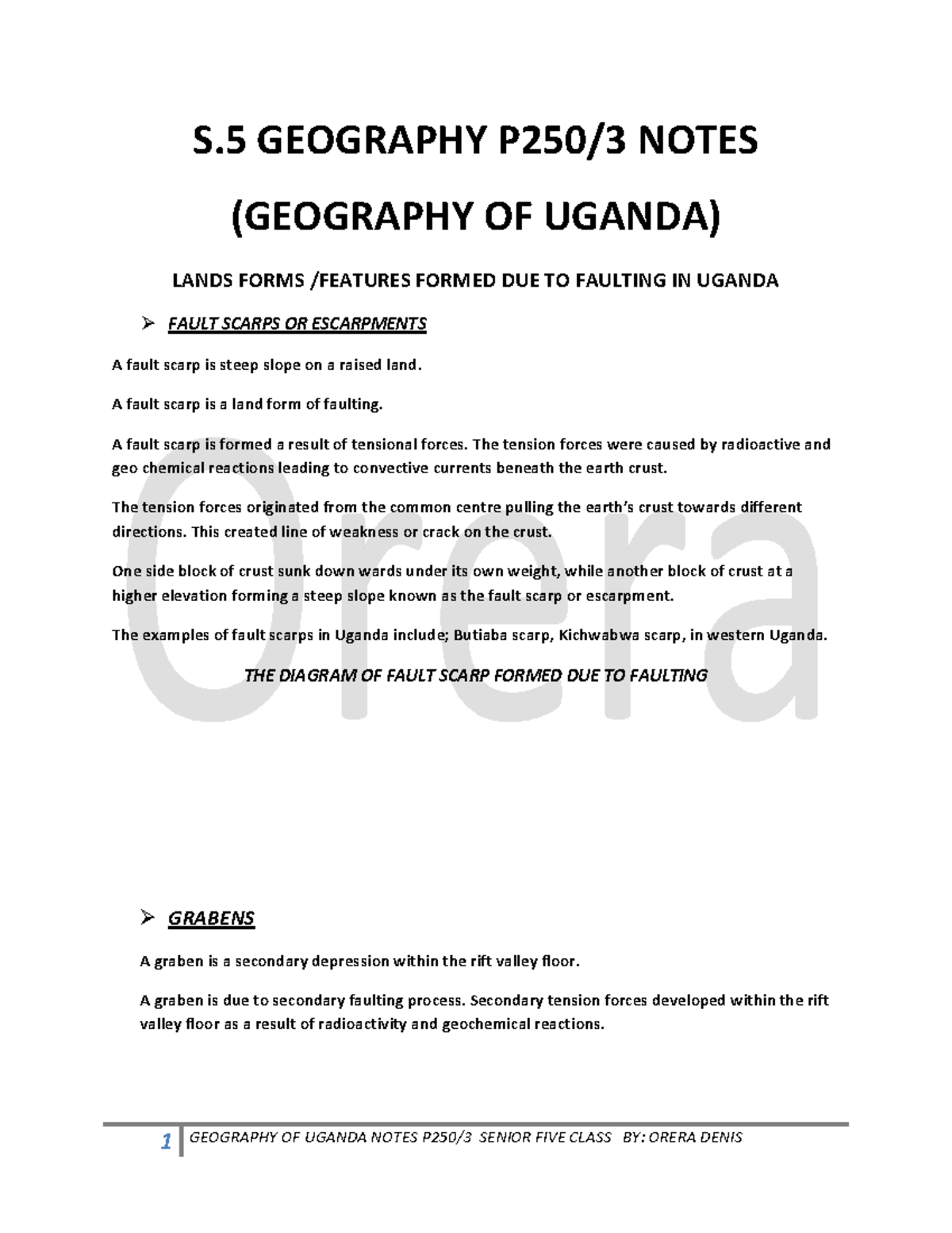 S5 149 1589934159 - Notes - S GEOGRAPHY P250/3 NOTES (GEOGRAPHY OF ...