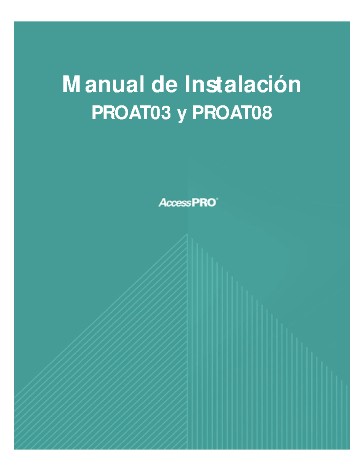 Manual Proat 03 08 - Manual de Instalación PROAT03 y PROAT ...
