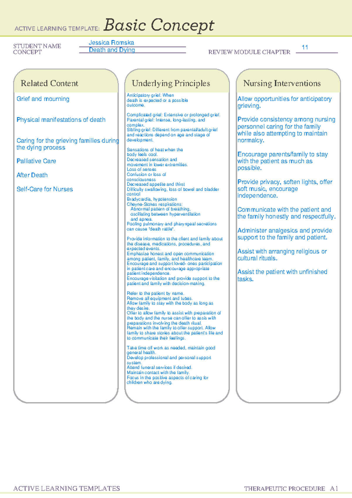 ATI Final remediation - basic concepts - NURS 2455 - STUDENT NAME CONCEPT REVIEW MODULE CHAPTER ...