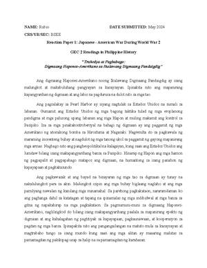 MY Reflection on the NLC Camp - MY REFLECTION on the NLC Camp As an ...