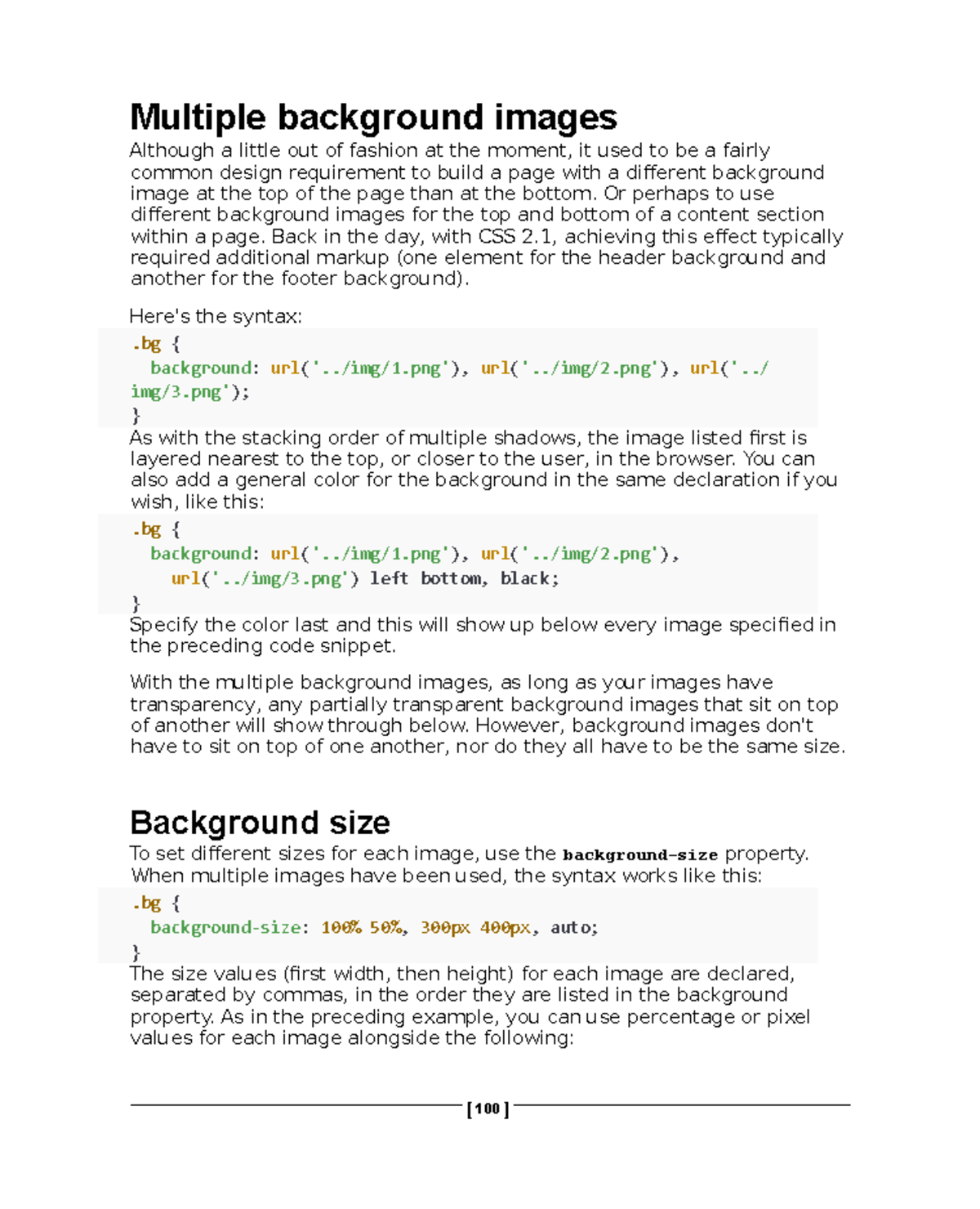 Multiple background images - [ 100 ] Multiple background images ...