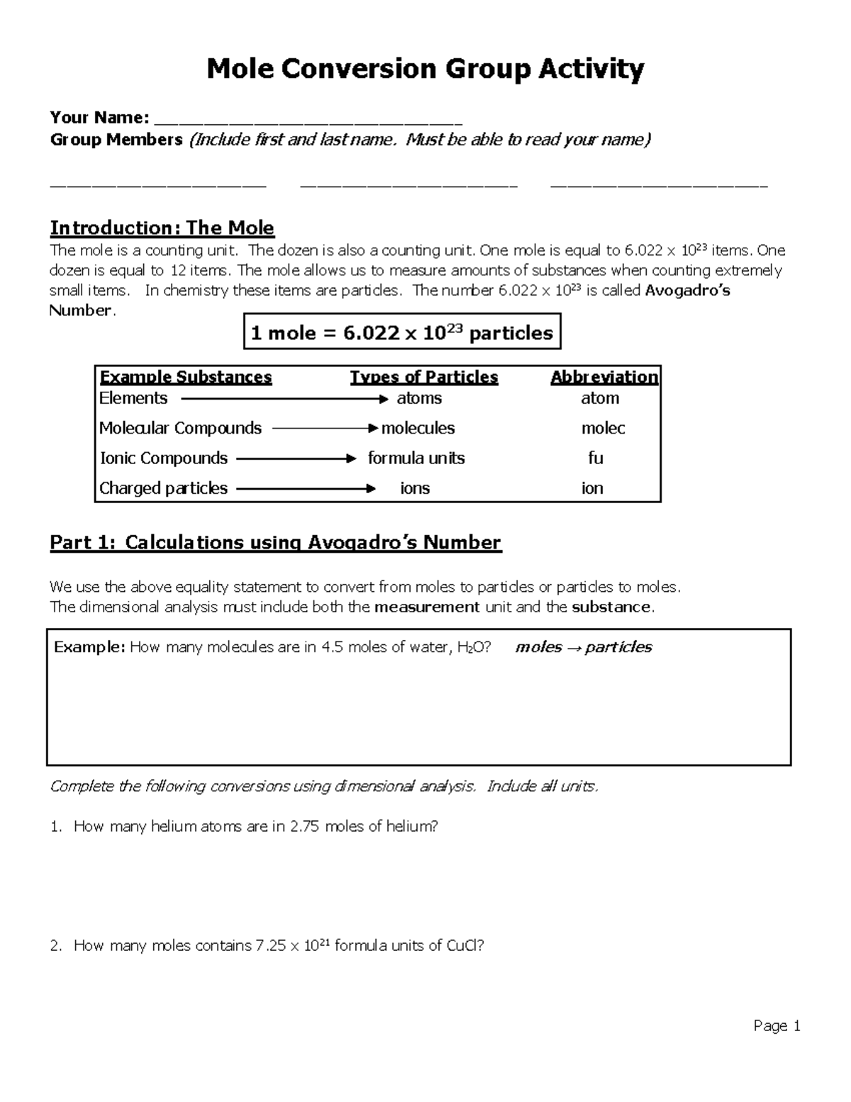 Mole+Conversion+Group+Activity+rev+9-11-23 - Mole Conversion Group ...