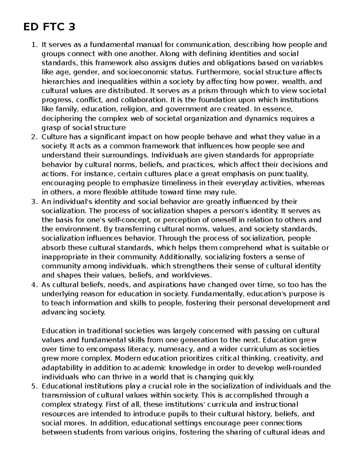 ED FTC 3 - ED FTC - ED FTC 3 It serves as a fundamental manual for ...