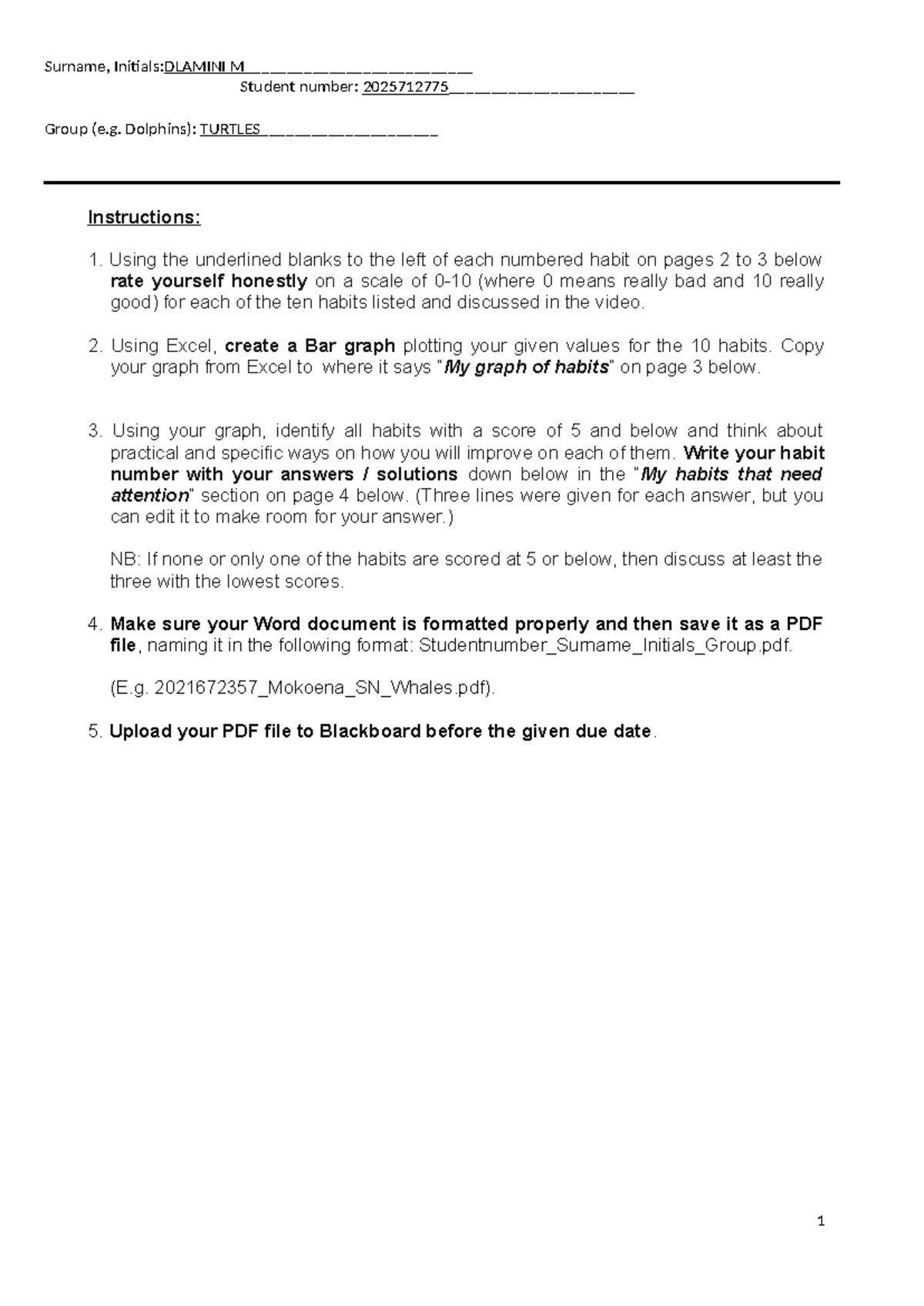 LBCC - Habits of successful college students 2024 - Student number ...