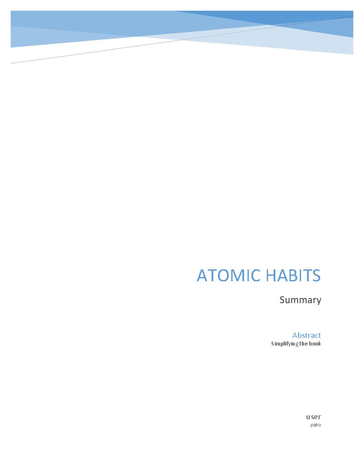 Atomic Habits Summary - Lesson 1: Small habits make a big difference It ...