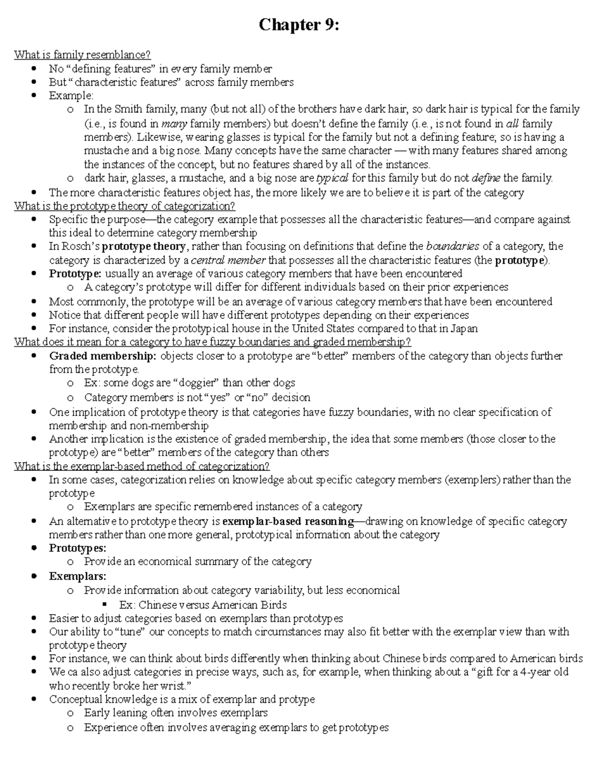 Study Guide Unit 11 for Chapters 9 and 13 - Chapter 9: What is family ...