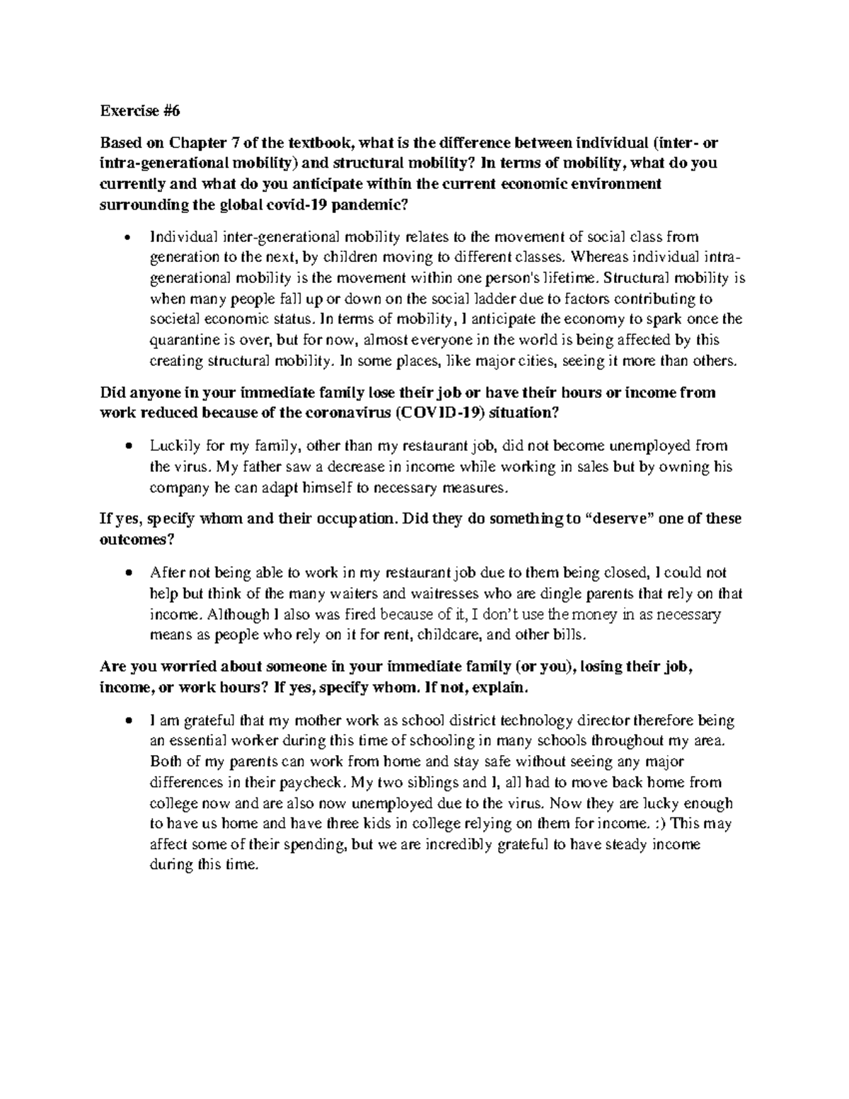 Exercise 6 Assignment For Class Warning Tt Undefined Function 32 Exercise Based On