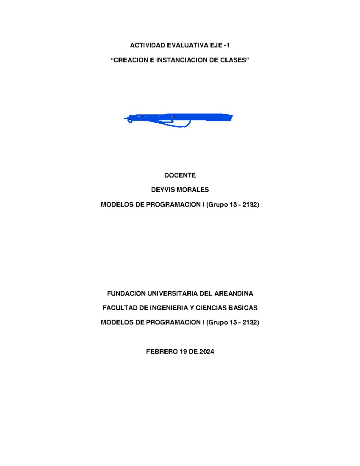 Minibanco.OOP EJE1 - MINIBANCO EJE 1 - ACTIVIDAD EVALUATIVA EJE ...