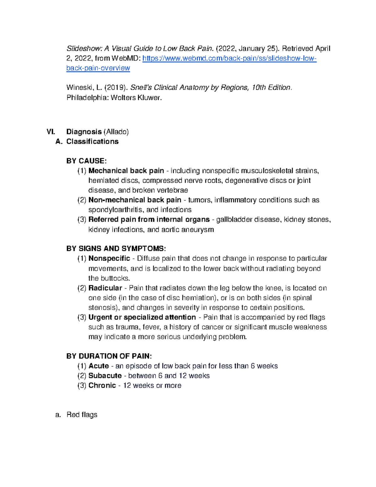 Low-Back-Pain notes-11-15 - Slideshow: A Visual Guide to Low Back Pain ...