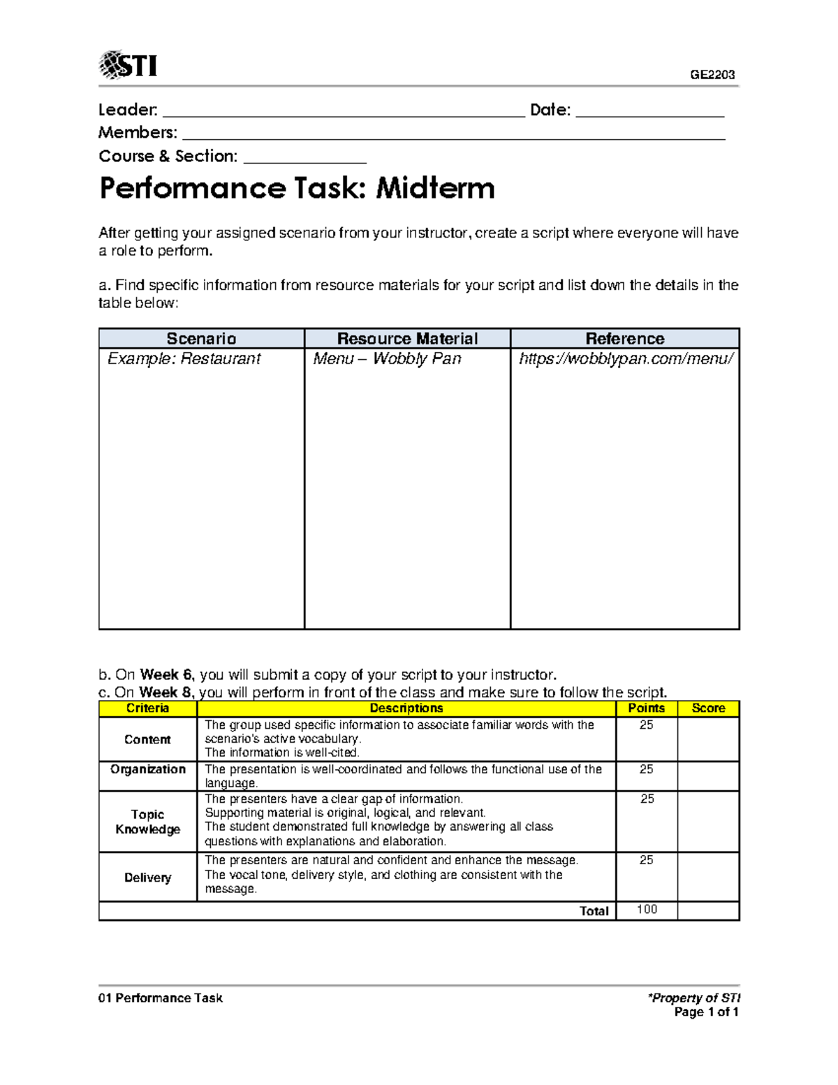 02 Performance Task 1 - Plss answer this - GE 01 Performance Task ...