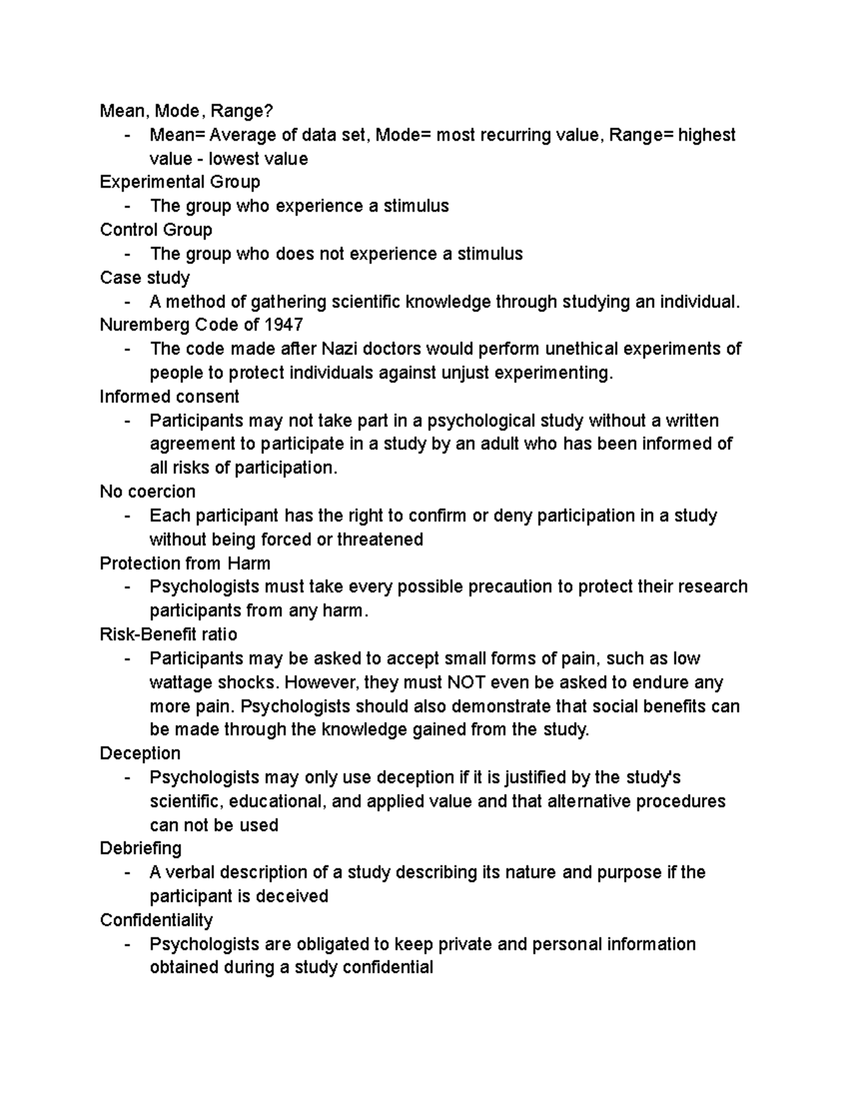 Aaaaa psychology 759 - Notes and definitions taken directly from ...