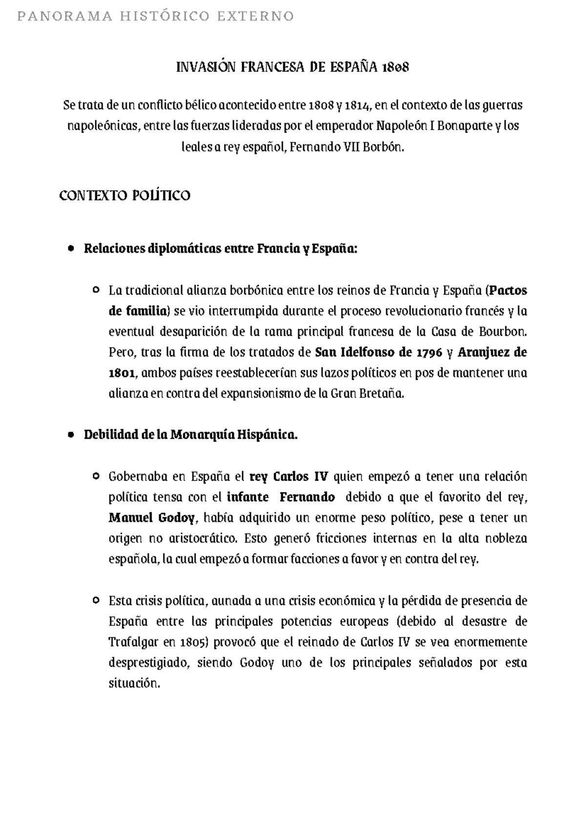Invasión Francesa de España 1808-14 - Se trata de un conflicto bélico ...