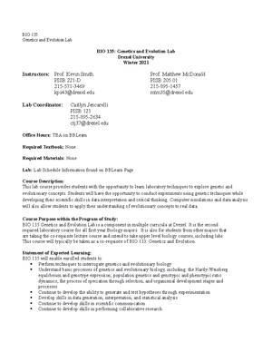 Evolution Post Project Rubric - Studocu