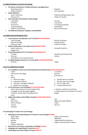 Updated Notes in Technical Writing - Technical English 1 and 2 Prepared ...