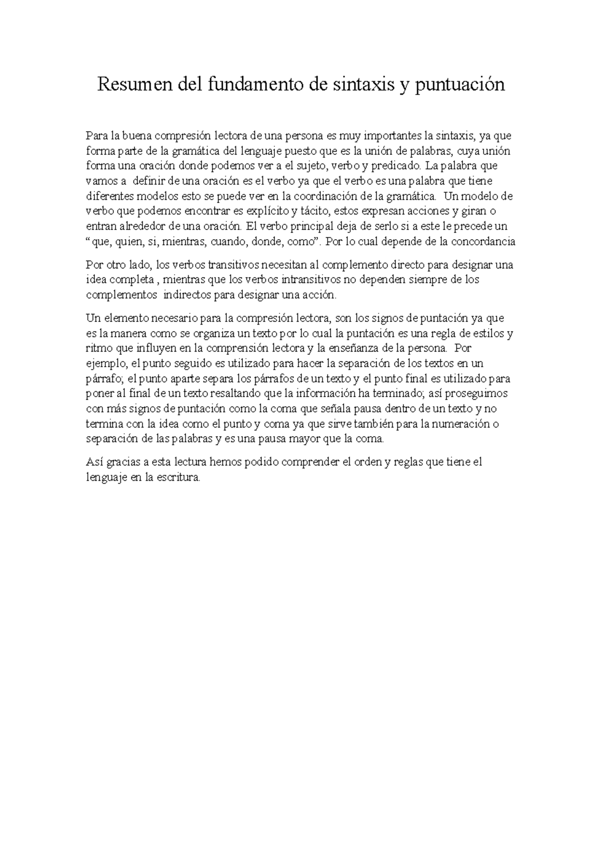 Ada - Resumen del fundamento de sintaxis y puntuación - Resumen del ...