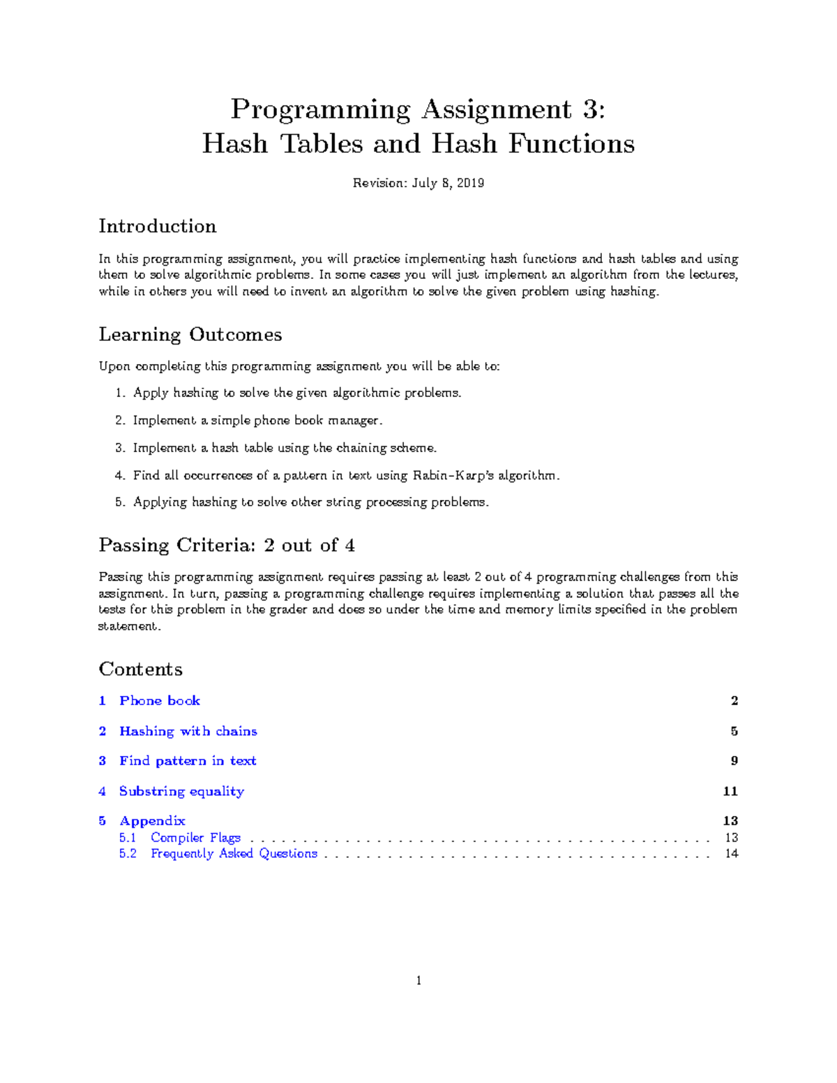 Week3 hash tables - Assignment Preparation Guide Stuff - Programming Assignment 3: Hash Tables ...