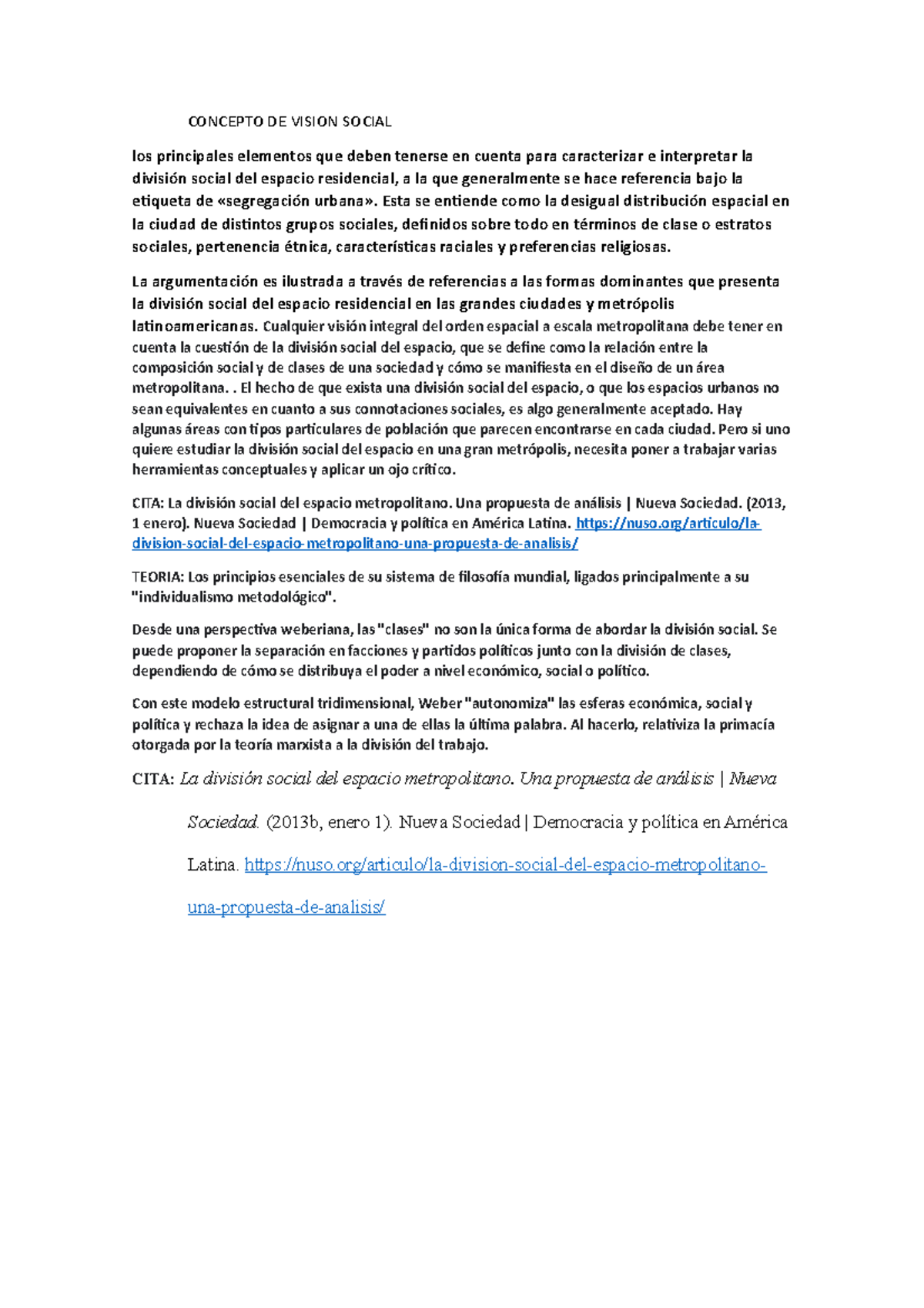 Concepto DE Vision Social - CONCEPTO DE VISION SOCIAL los principales ...