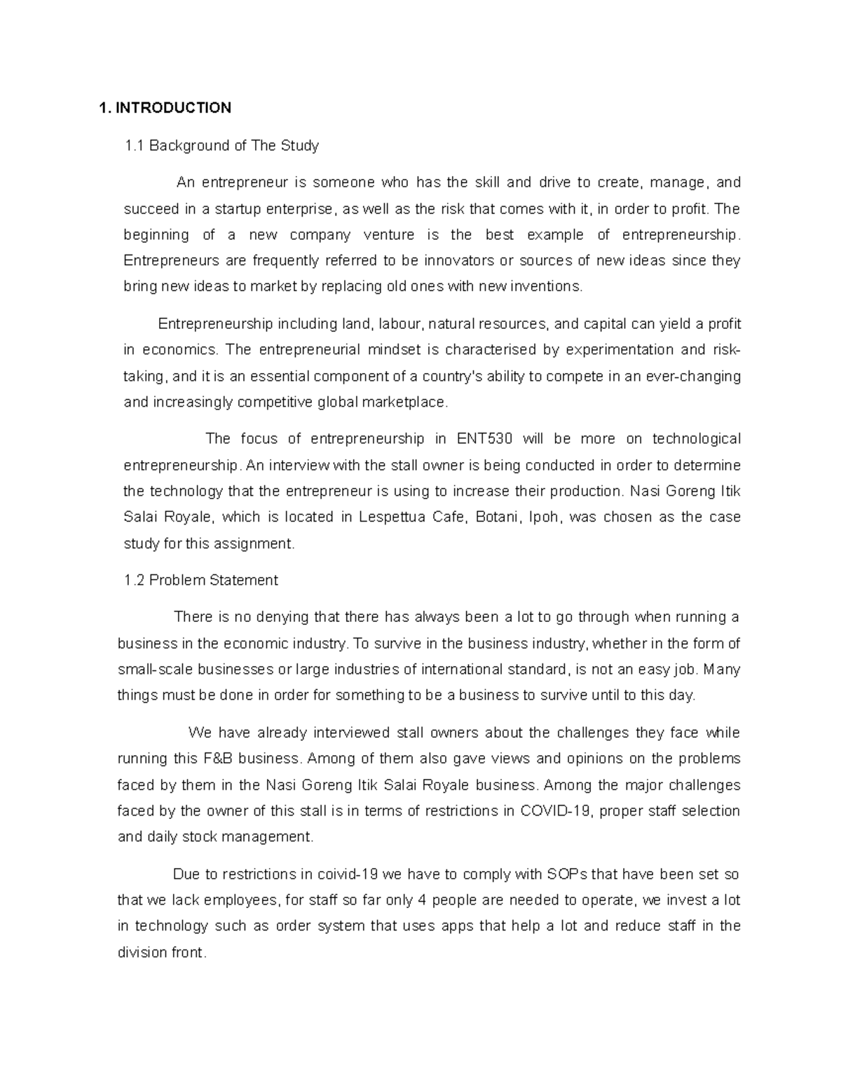 Introduction CASE Study( Jerry) - for merge - 1. INTRODUCTION 1 ...