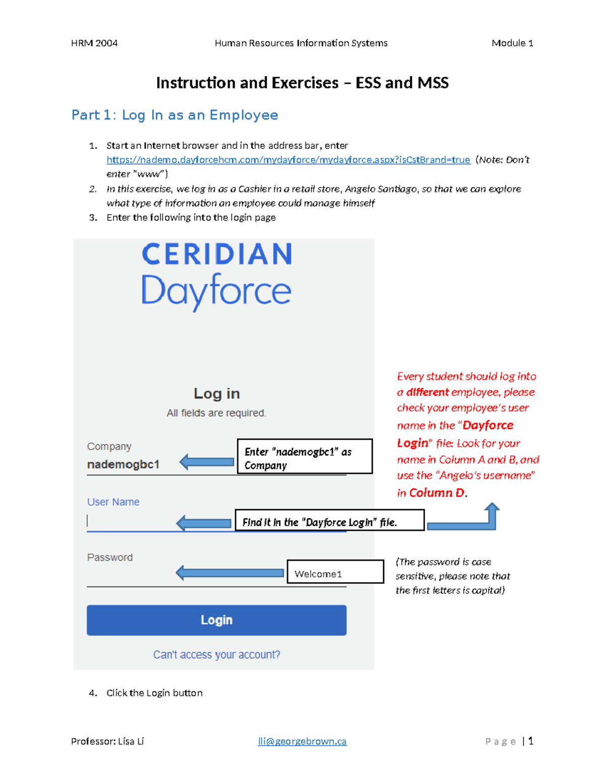 Excercise Instruction - ESS and MSS (2024W) - Instruction and Exercises ...