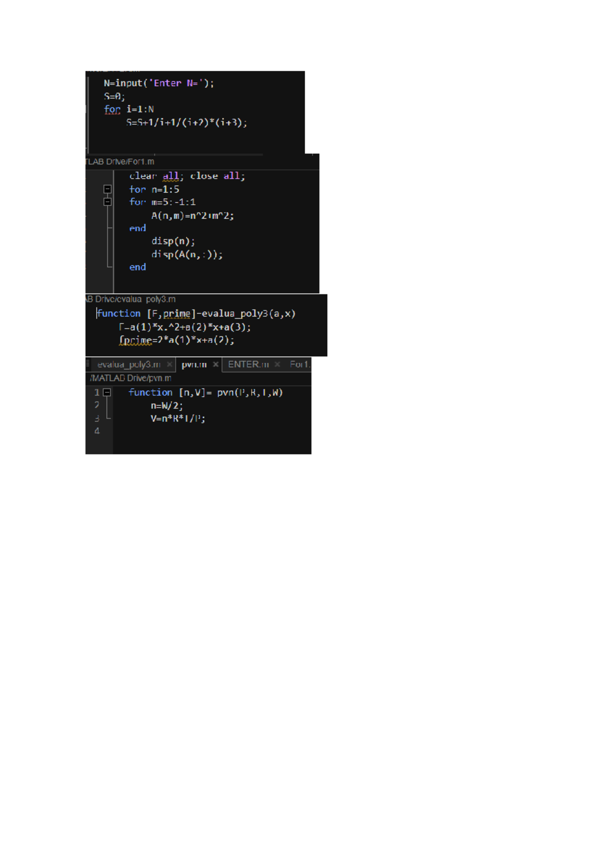 Matlab - Programacíon y Computación - Studocu