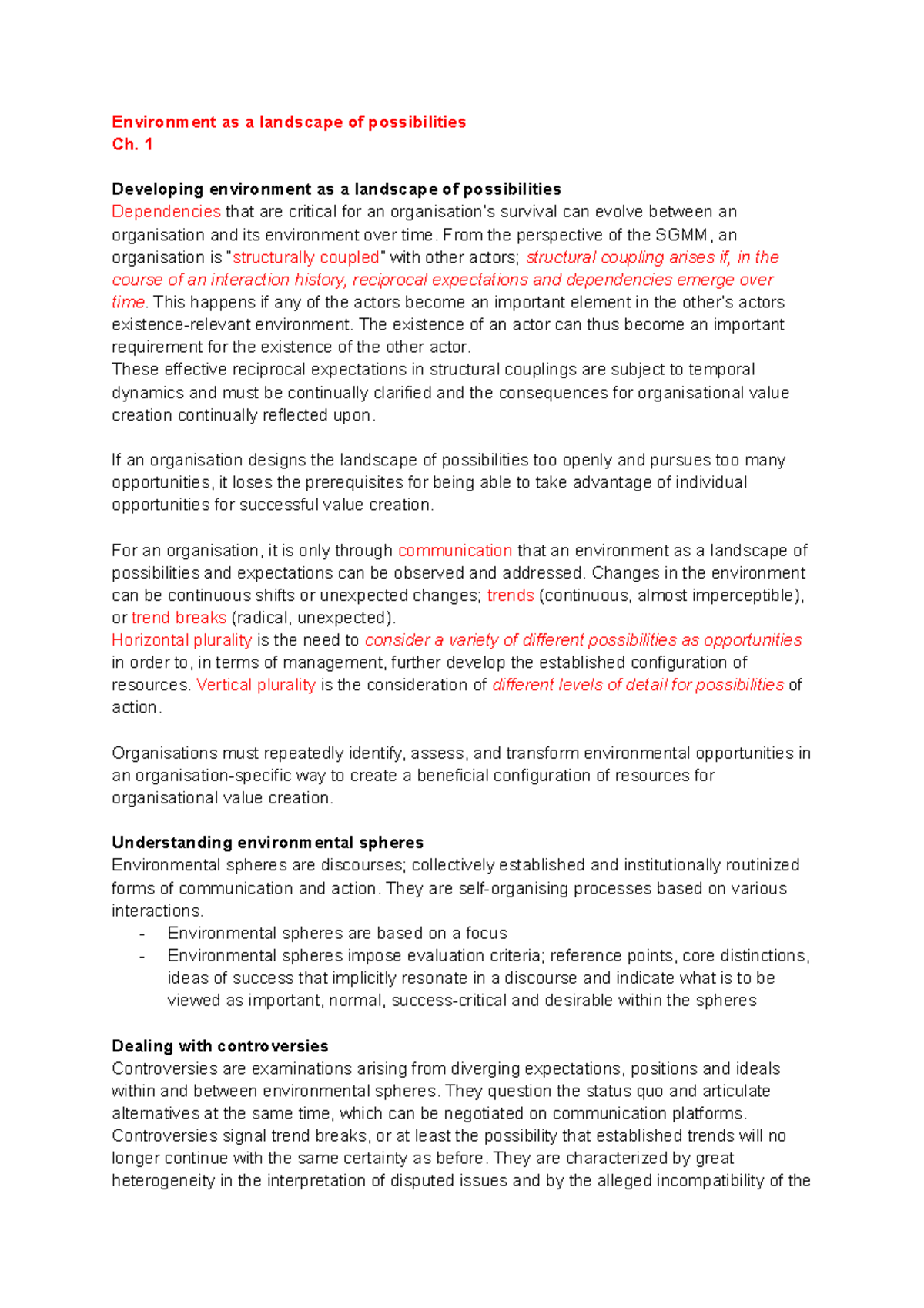 Lecture 3 - The St. Gallen Management Model (SGMM) is a management ...