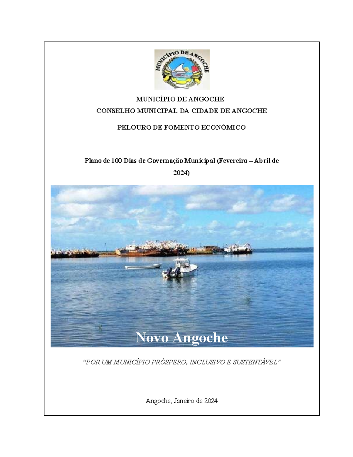 Fomento Economico 2 - MUNICÍPIO DE ANGOCHE CONSELHO MUNICIPAL DA CIDADE ...