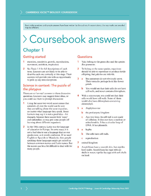 Biology all labelled diagrams - DIAGRAMS FOR IGCSE BIOLOGY A TYPICAL ...