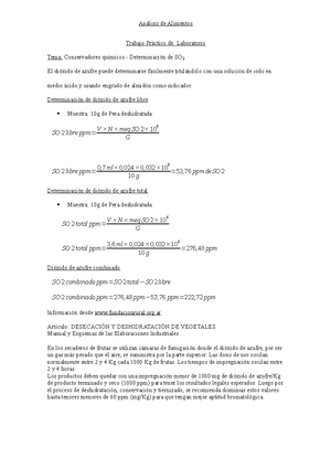 Determinación de Extracto Etéreo - de Alimentos Tema: de Extracto Se ...