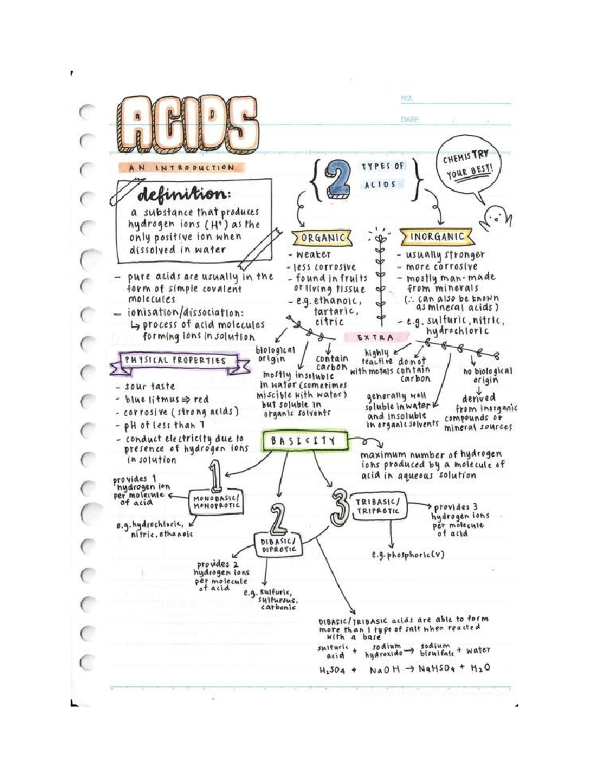 Chemistry 2 - Notes - CHM-111-007 - Studocu